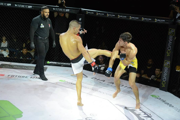 Gabriel Braga vence terceira seguida no Future MMA e se credencia para ...