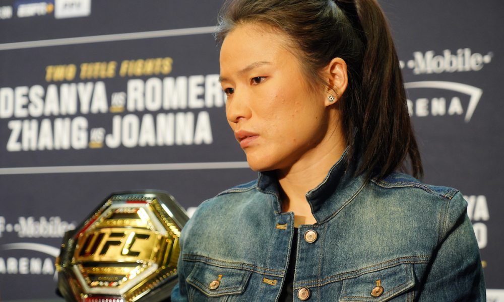 Zhang revela admiração por Namajunas e mira ser amiga da americana após ...