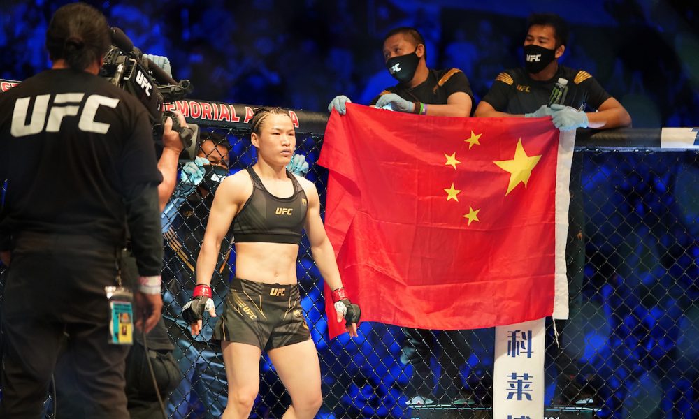 Zhang retorna aos treinos após perder título do UFC e indica revanche ...