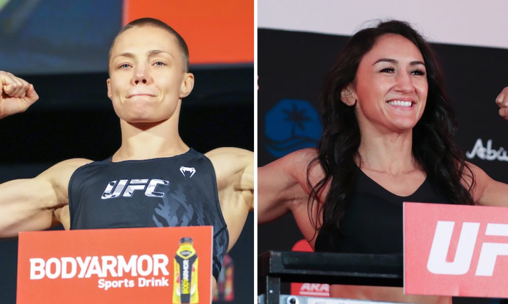 Rose Namajunas defende título peso-palha contra Carla Esparza no UFC ...