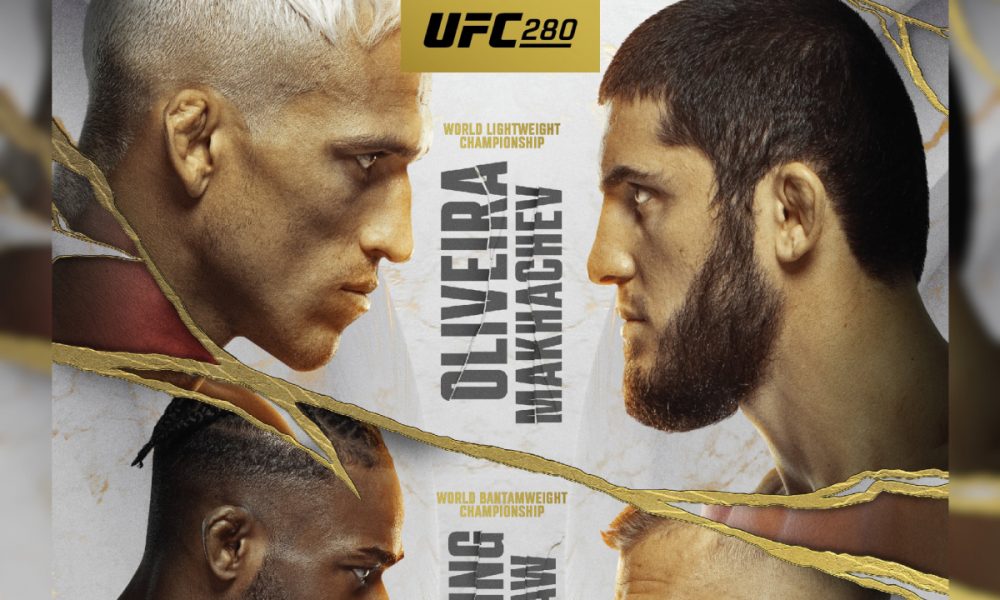 Pôster oficial do UFC 280 destaca 'Do Bronx' vs Makhachev e astros do ...