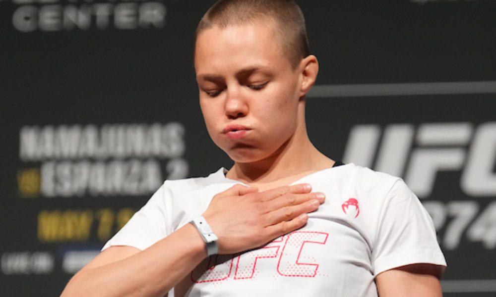 Rose Namajunas é finalizada em 65 segundos por lutadora do UFC em ...