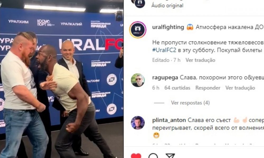 Veterano do MMA, Mondragon assusta rival com gritos em encarada na ...