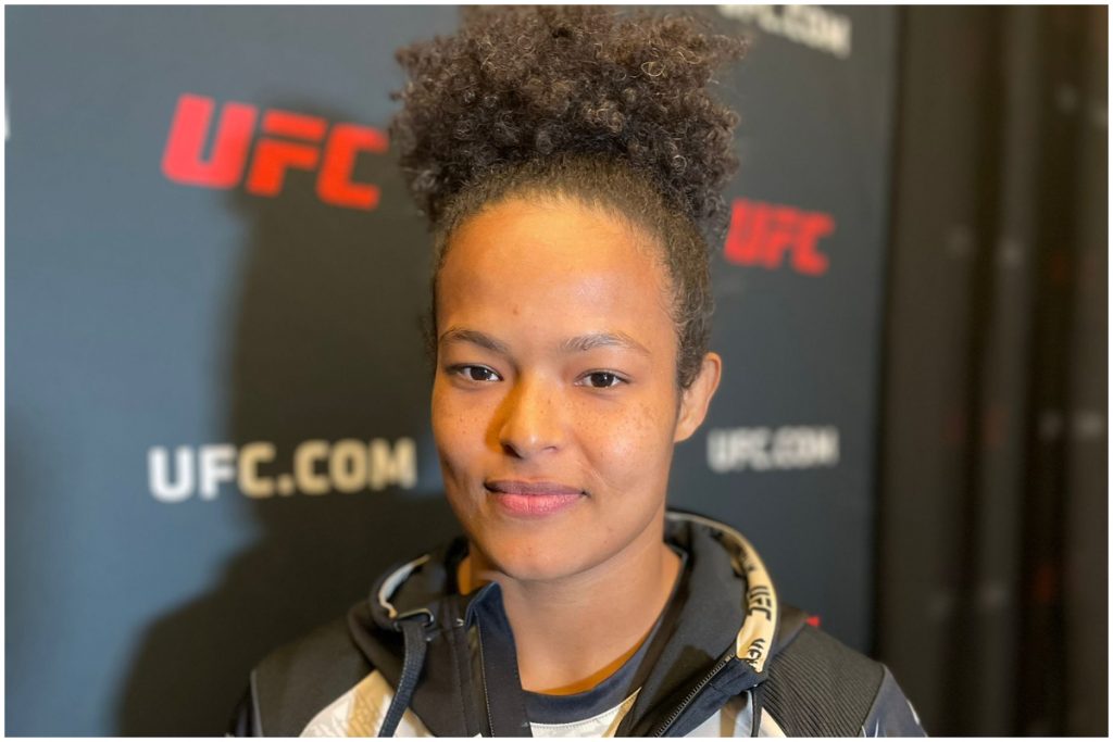 Brasileira mostra humildade após receber elogio de Dana no UFC - Ag ...