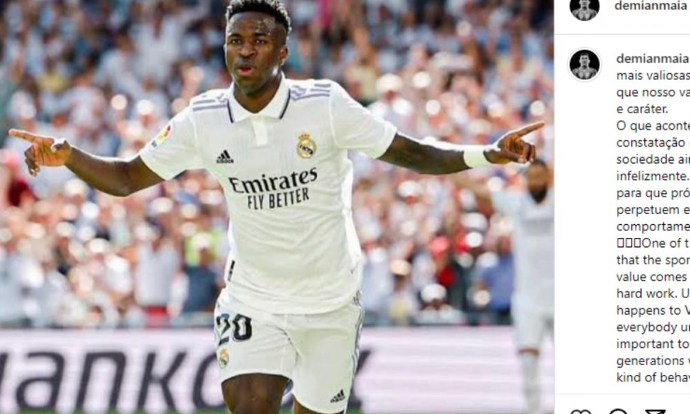 Mundo do MMA presta solidariedade a Vinicius Jr após caso de racismo ...