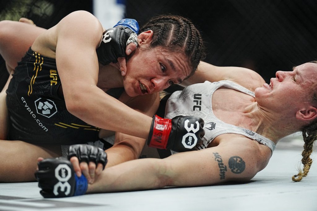 UFC: Valentina faz apelo por trilogia contra Grasso no Quirguistão - Ag ...