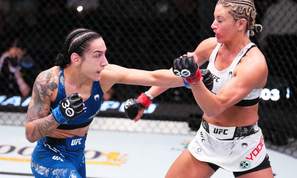 Americana perde luta no UFC e sai com o rosto desfigurado; veja - Ag ...