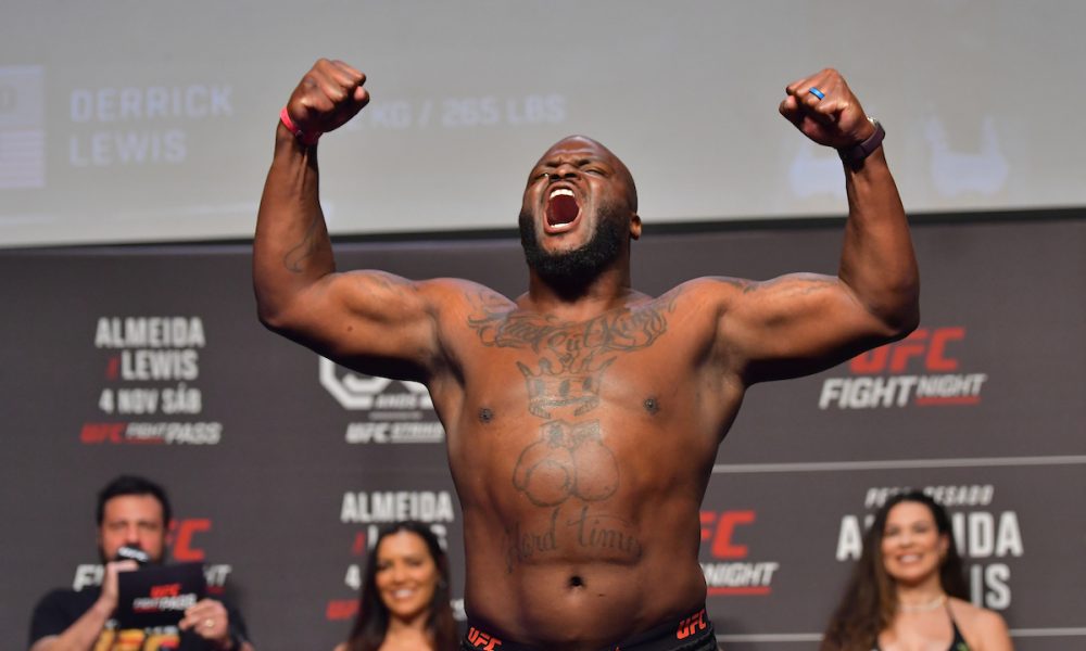 Derrick Lewis surpreende antes de luta com Zé Colmeia: “Meu auge” - Ag ...