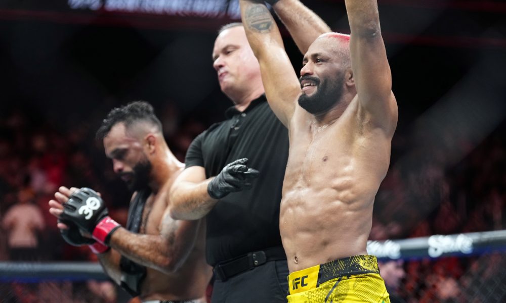 Ex-campeão do UFC, Deiveson se mostra seguro e vence estreia nos galos ...