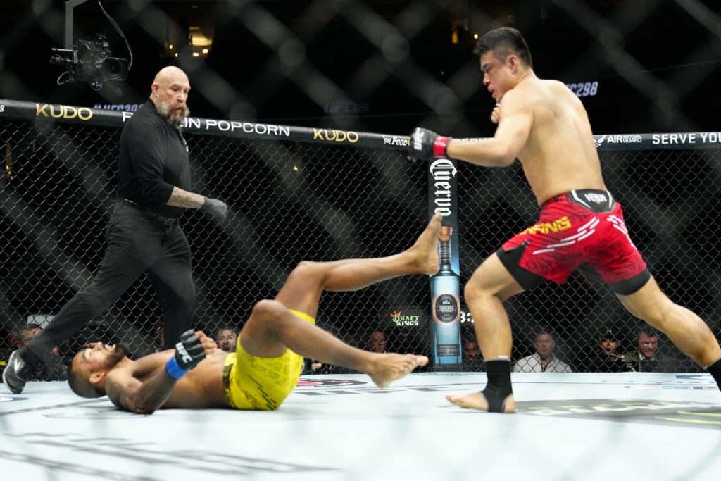 Brendson Ribeiro é nocauteado por chinês no UFC 298 - Ag. Fight – MMA ...