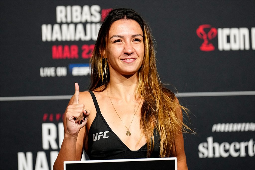Amanda Ribas bate o peso e confirma seu 1º main event no UFC - Ag ...