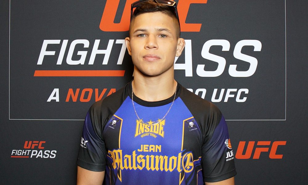 Promessa brasileira, Jean Matsumoto aprova rival da estreia no UFC - Ag ...