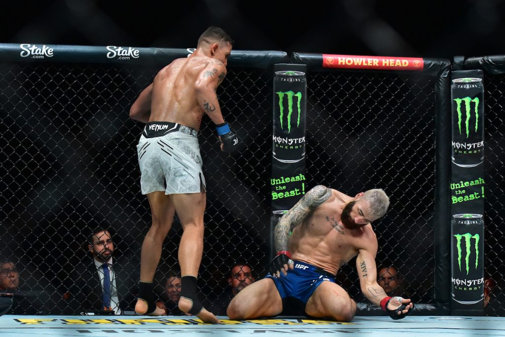 Caio Borralho apaga rival e conquista seu primeiro nocaute no UFC - Ag ...