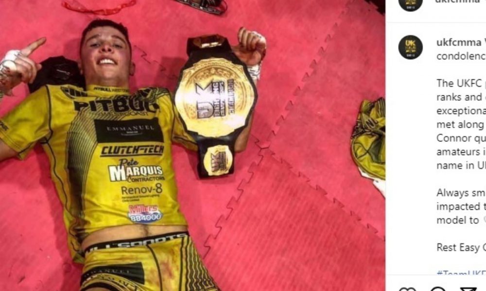 Luto! Promessa do MMA morre aos 26 anos - Ag. Fight – MMA, UFC, Boxe e Mais