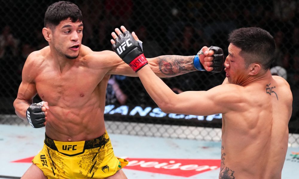 Gabriel Mosquitinho domina chinês e conquista a primeira vitória no UFC ...