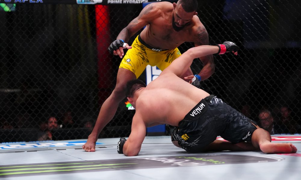 Brendson Ribeiro finaliza e acaba com invencibilidade de rival no UFC ...