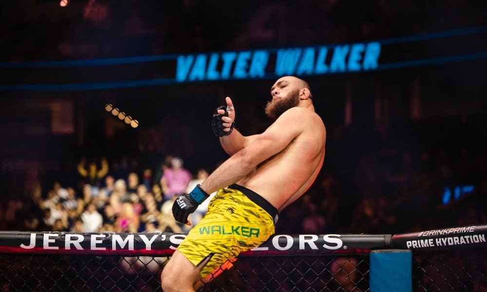 Valter Walker finaliza em 54 segundos e emplaca terceira vitória ...