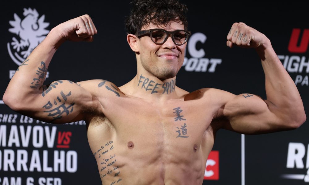 UFC Paris: Caio Borralho vence a balança e confirma luta principal - Ag ...