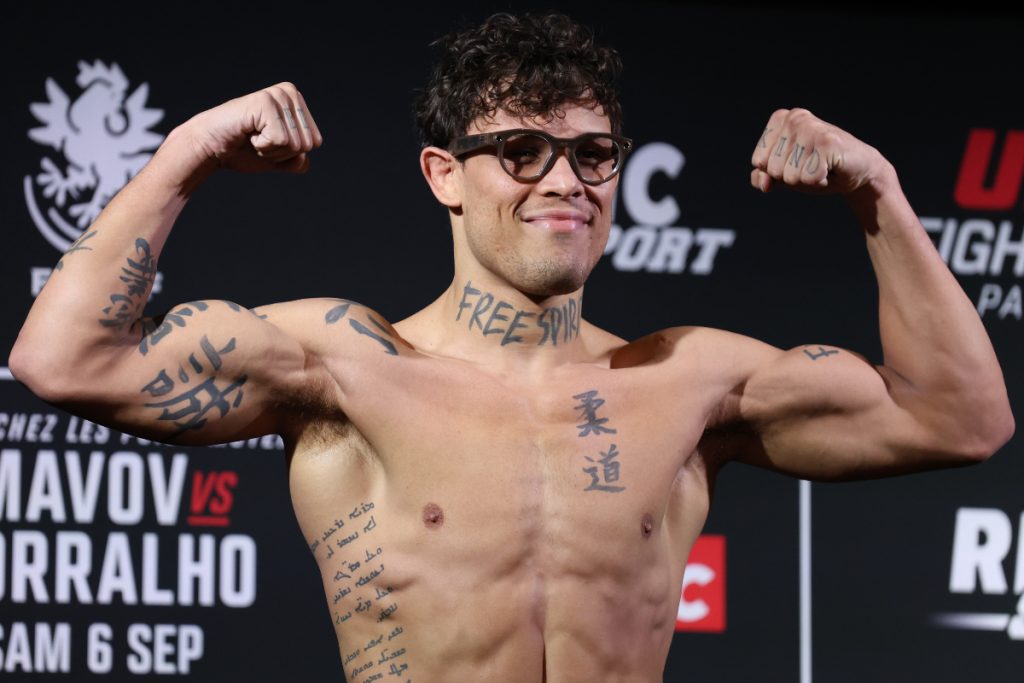 UFC Paris: Caio Borralho vence a balança e confirma luta principal - Ag ...
